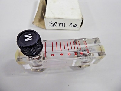 Flow Meters - Scfh Air Flow Meter