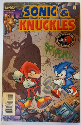 Archie Adventure Series Sonic & Knuckles No. 1 Collector's Edition ...