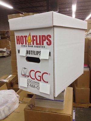 The Official Authorized CGC Graded Comic Book Box 2 Boxes Free Shipping ...