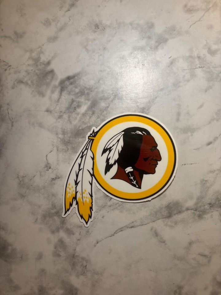 Washington Commanders Football Vinyl Decal Sticker Car Truck Bumper ...