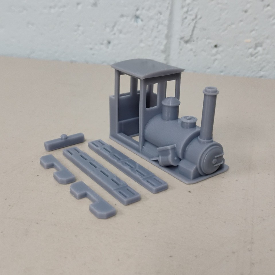 On18 CLIMAX LOCO kit #2. For Kato 11-109 chassis. RESIN 3D print. | eBay