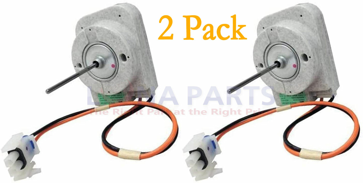 2 Pack SM10257, WR60X10257 GE Refrigerator Fan Motor PS1766252 ...