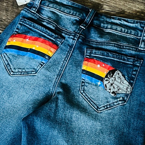 Star Wars Her Universe Flare Bell Bottom Jeans Womens Size 0 New ...