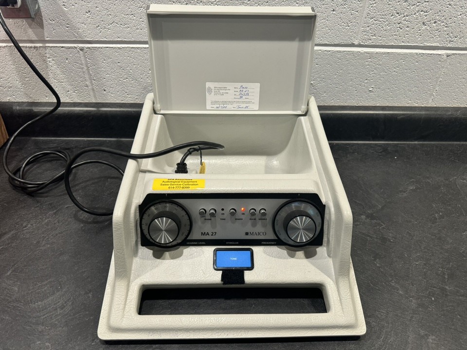 Maico MA-27 Screening Audiometer w/ NEW Calibration Cert | eBay