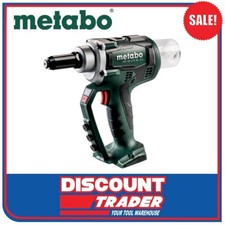 Metabo Cordless Blind Rivet Gun Rivetter 6mm NP 18 LTX BL 5.0 619002890 ...