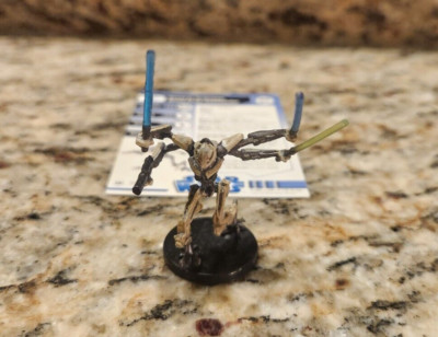 WOTC Star Wars Miniatures - General Grievous Droid Army Commander #26 ...