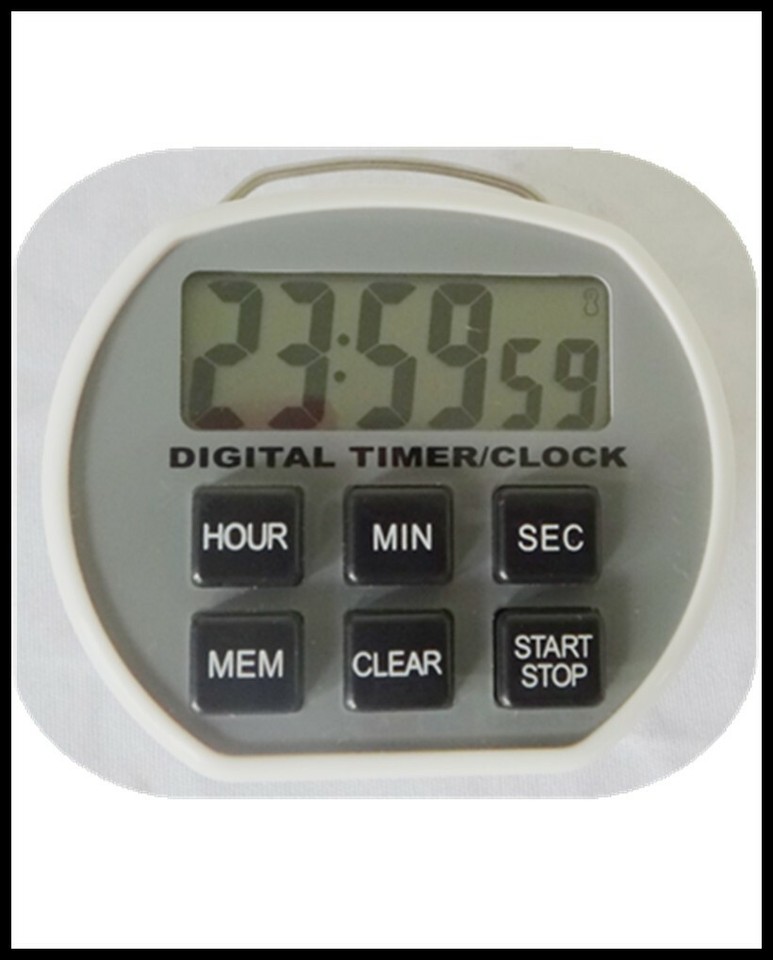 Boone, Hearth Digital BBQ Food Thermometer / Kitchen Timer / Stopwatch ...