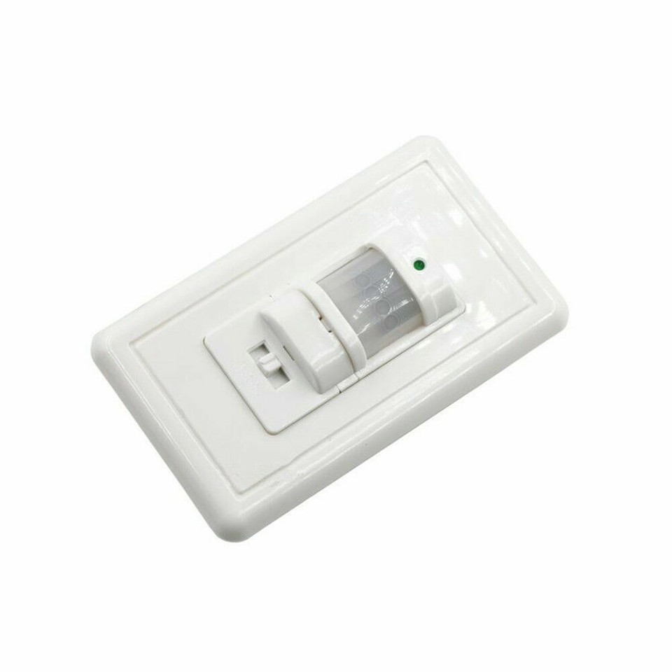 110V Motion Sensor LED Light Switch PIR Occupancy Sensor Single-Pole ...