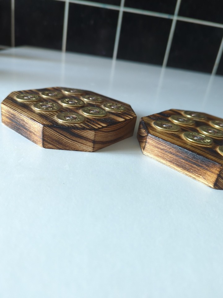 Wood & Shotgun Shell Coasters | eBay