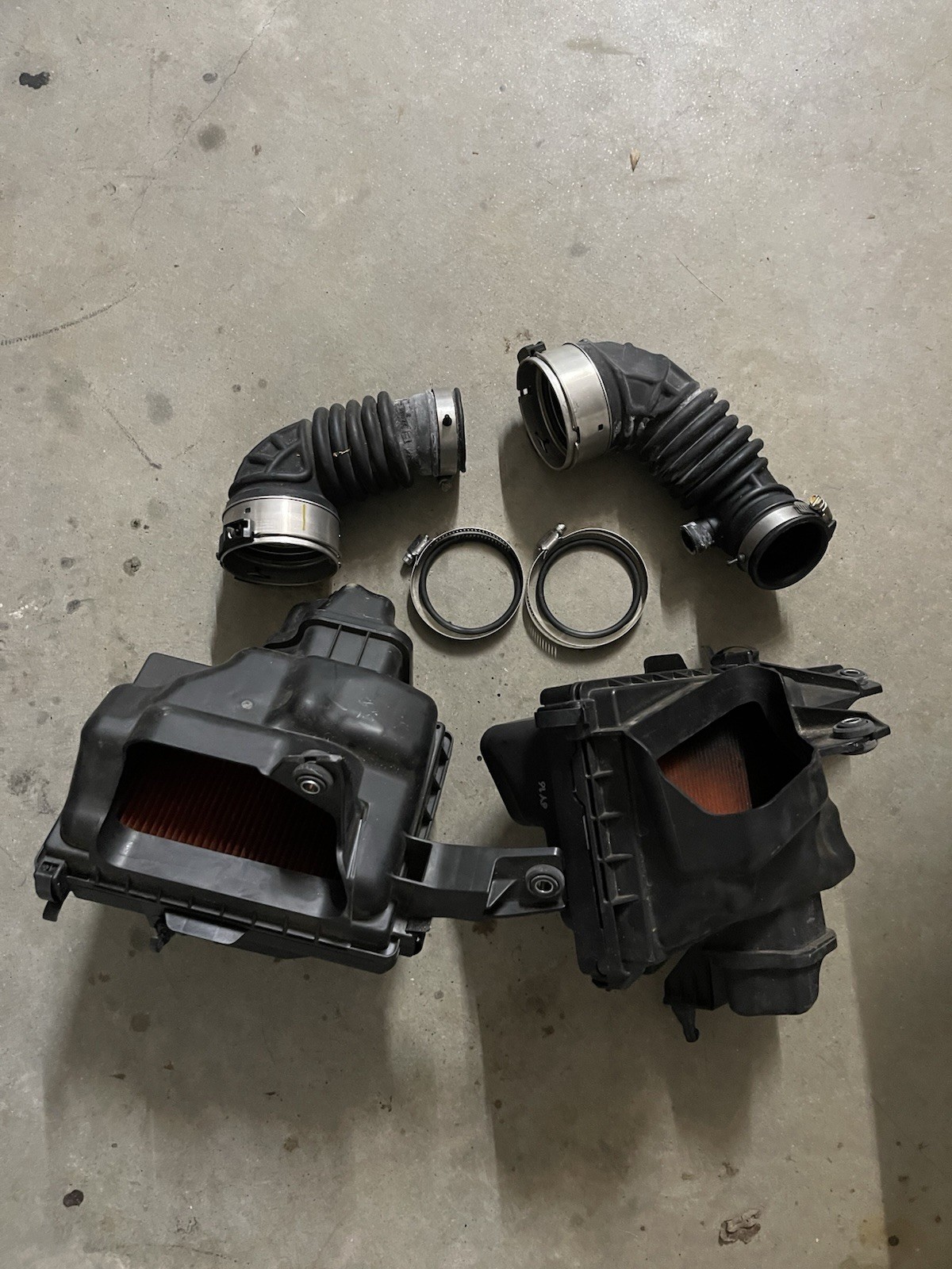 2016-2023 INFINITI Q50 Q60 OEM LEFT AND RIGHT AIR BOX CLEANER INTAKE ...