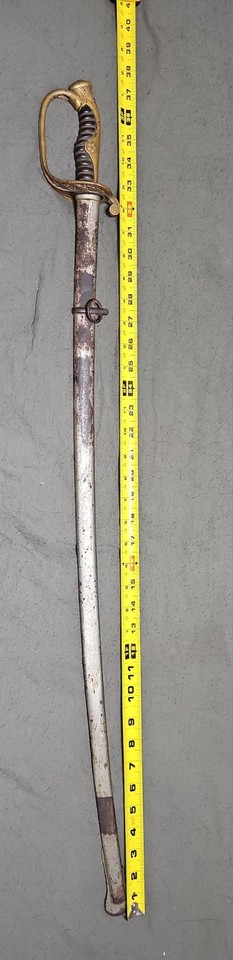 Japanese Type 19 Officer’s Sword w/ Scabbard – Meiji Era Kyū-Guntō ...