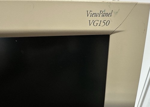 VIEWSONIC ViewPanel VG150 15" 4:3 Vintage Beige LCD VGA PC Monitor ...