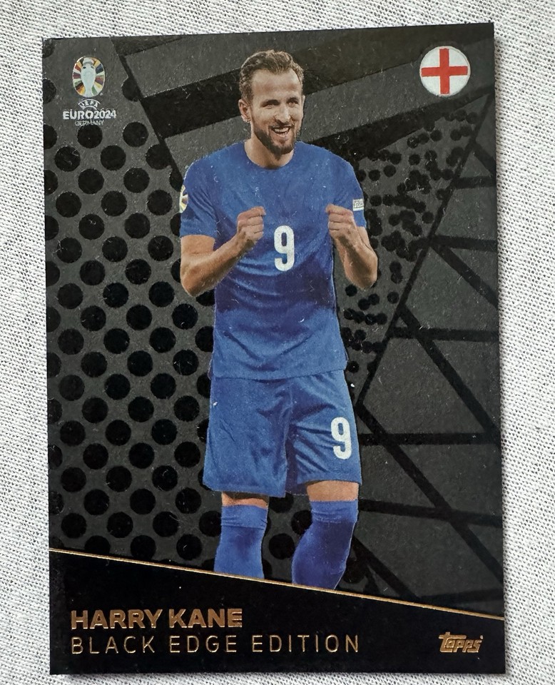 Topps Euro 2024 Match Attax Harry Kane Black Edge Edition BE 3 | eBay.de