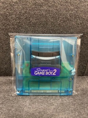 Nintendo Super Game Boy 2 Clear Blue USED Japan Free Shipping Very Good ...
