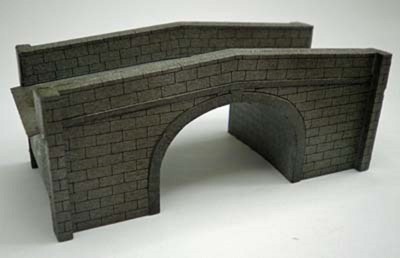 EXPO 95834 OO GAUGE MODEL RAILWAY LASER CUT WOOD CANAL BRIDGE KIT ...