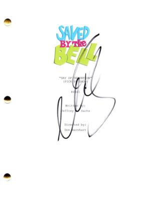 Mario Lopez Signed Autograph Saved by the Bell Full Script Screenplay ...