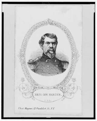 Brigadier General William Joseph Hardee,1815-1873,Confederate General ...