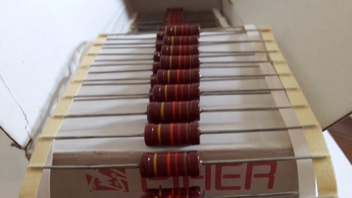 PIHER Resistors Qty2 strong matched 12K ohm 1W 2% High stability Low ...