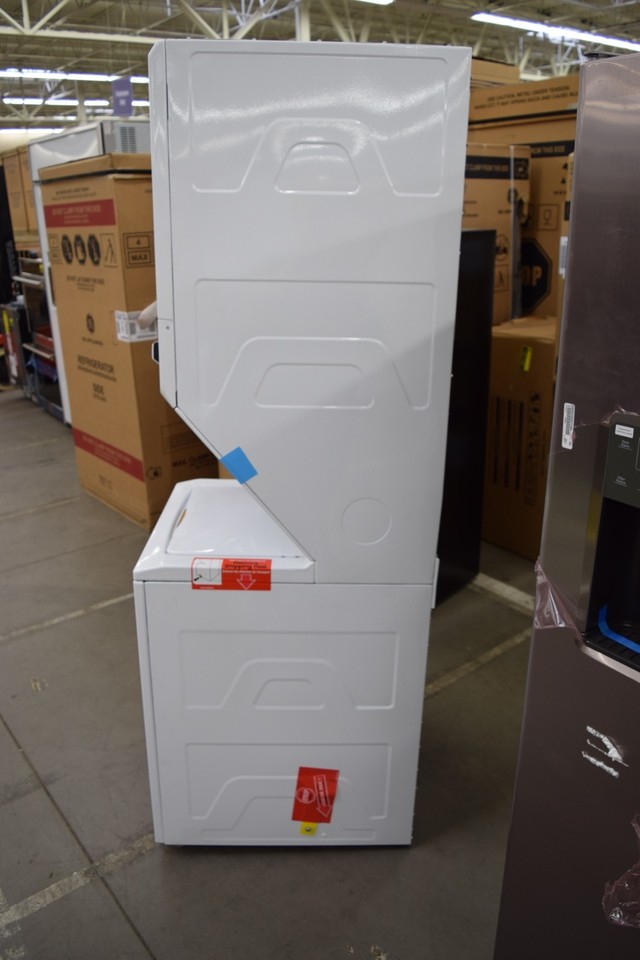 GE Spacemaker GUD24ESSMWW 24" White Electric Laundry Center NOB #142622 ...