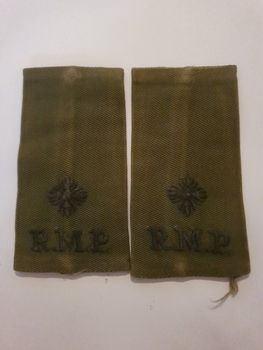 RMP Rank Slides second lieutenant sublieutenant Royal Military Police ...