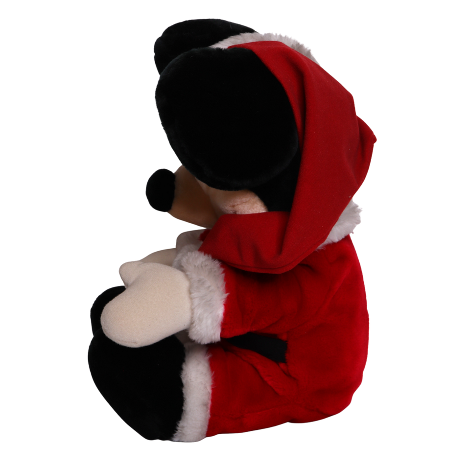 Disney Christmas Mickey Mouse Large Santa Stuffed Plush Doll 19" Tall ...