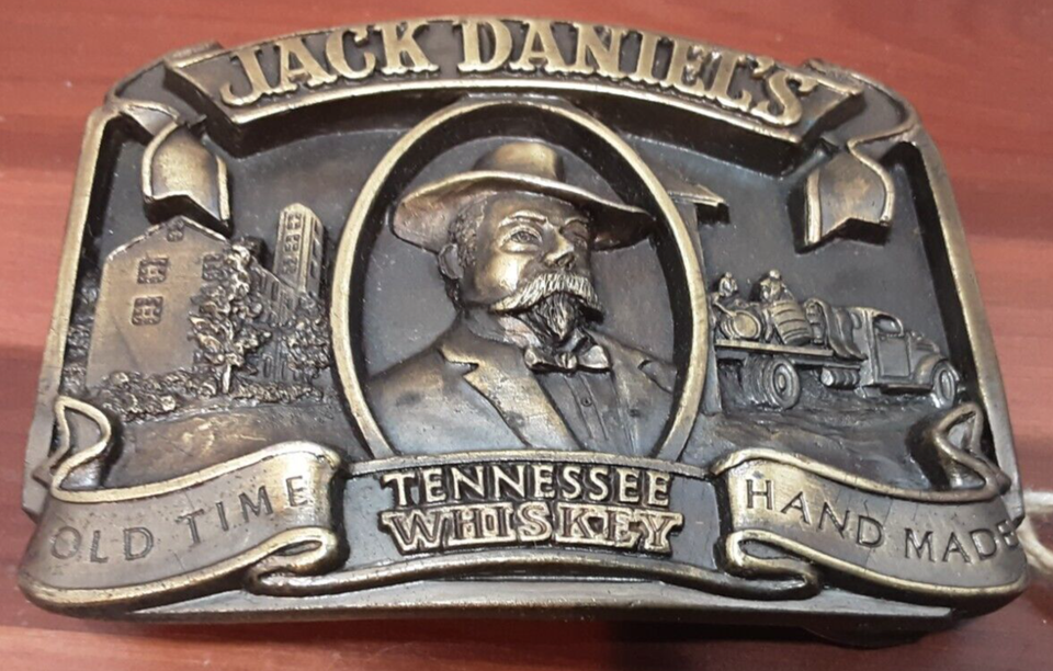 Vtg Jack Daniel’s Tennesse Whiskey Bergamot Arroyo Grande Buckle Co ...