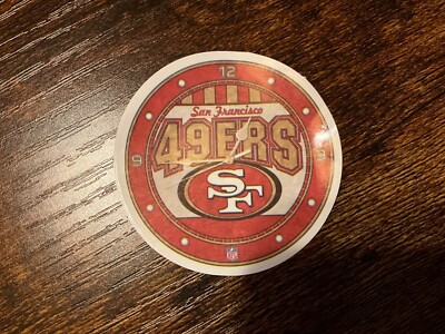 Motorcycle Sticker for Helmets or toolbox #6,054 NFL San Francisco ...