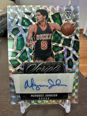 2024-25 Panini Mosaic - Scripts Marques Johnson, Marques Johnson #MS ...