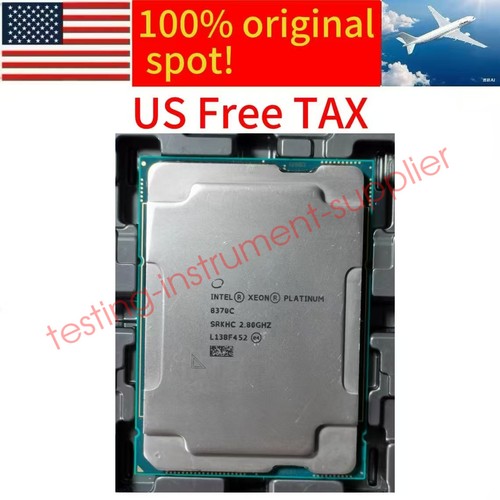 Intel Xeon Platinum 8370C CPU Processor LGA-41892.80GHz 32-Core 64 ...