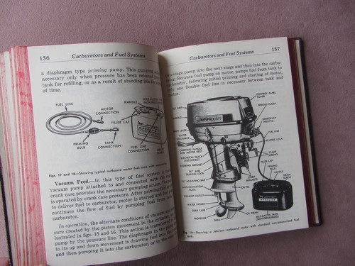 Vtg 1963 Audels Outboard Motor + Boating Guide Operation Maintenance Repairs | eBay