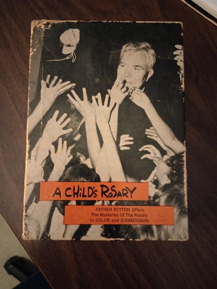 A Child's Rosary Father Peyton Viewfinder Orig. 1962 Box Complete-Minus ...