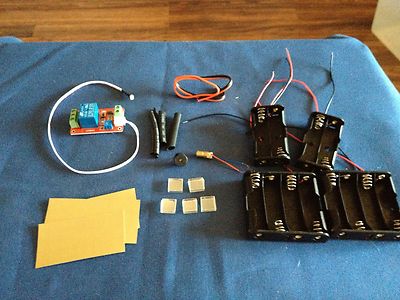 Alarm NC NO wireless laser inferred beam switch relay motion senser ...