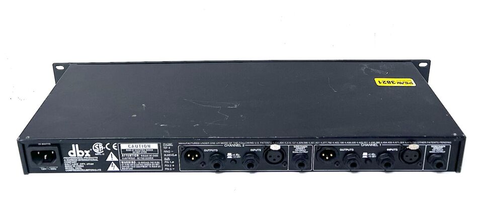 DBX 166xl Professional Audio Compressor Limiter Gate Dynamic Processor ...