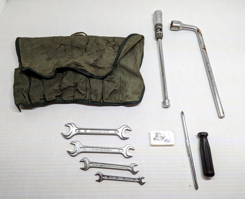 OEM Mercedes Vintage Used Tool Kit Bag W107 W113 W114 W115 W116 W123 ...