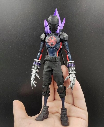 CUSTOM shf mafex Spider-Man Miles kits set unpainted | eBay