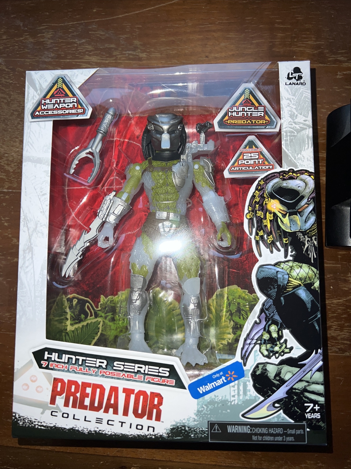 LANARD 7” JUNGLE HUNTER PREDATOR Battle Action Figure Walmart Exclusive ...