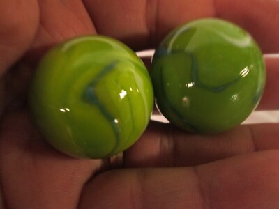 2 BOULDER 1 5/8 INCH / 42MM TROLL MARBLES BY MEGA MARBLES | eBay