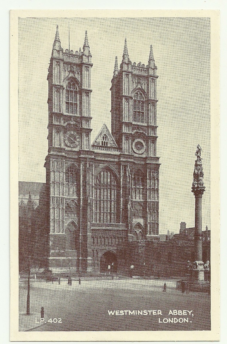 UK Old Postcard Westminster Abbey London | eBay UK