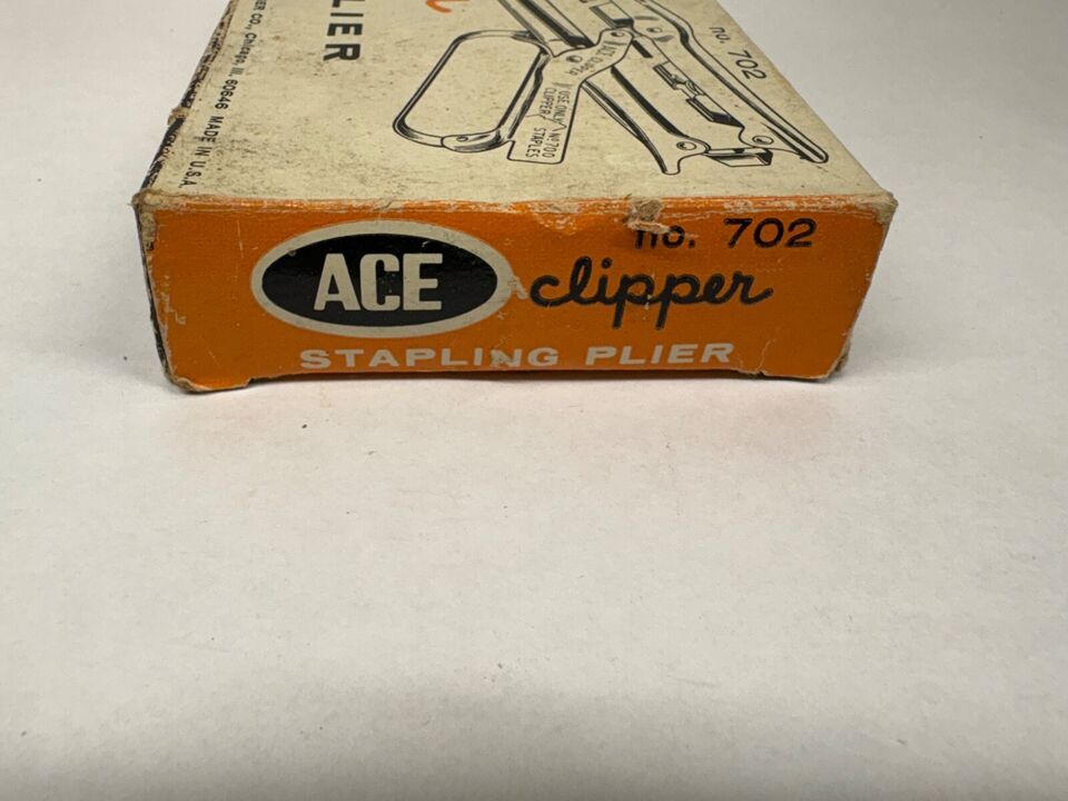 VTG ACE Fastener Co- Stapling Plier #702 USA | eBay