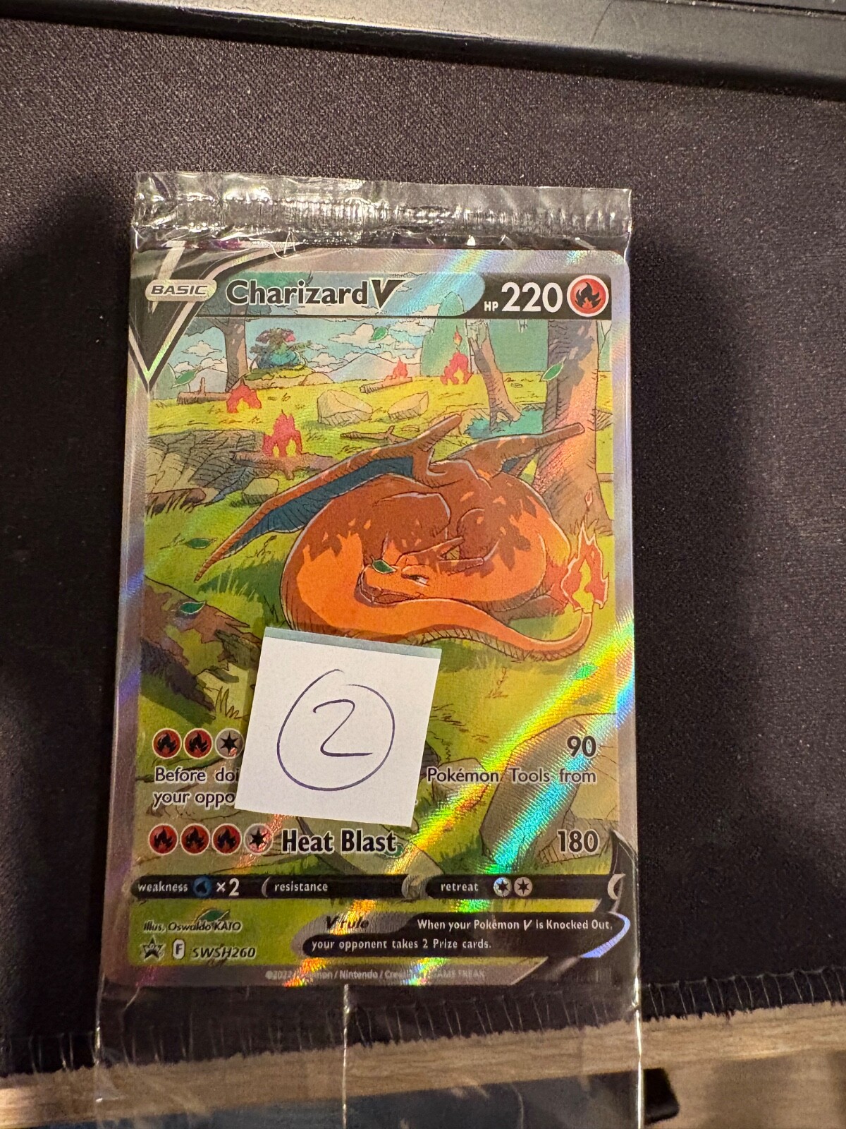 Charizard UPC Ultra Premium Collection 3 Promo Cards SWSH260/261/262 ...