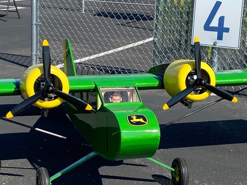 John Deere Tractor Co. Custom Giant Scale Twin RC Plane Super Flying ...