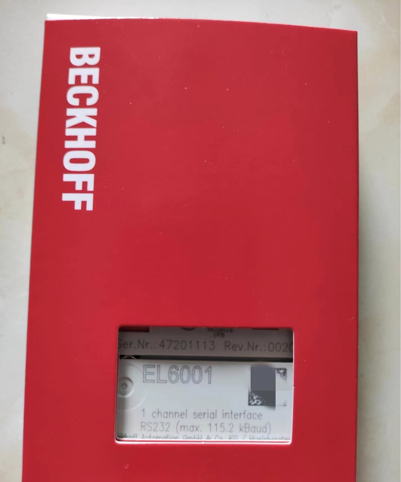 100% NEW and original Beckhoff EL6001 in box | eBay