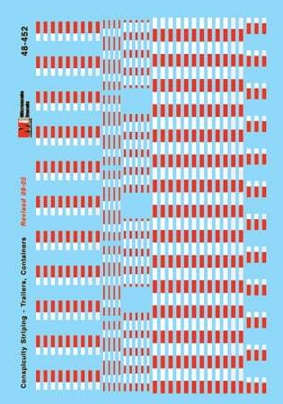 Microscale O Scale Decals: Safety Striping, Trailers, Containers 1993 ...