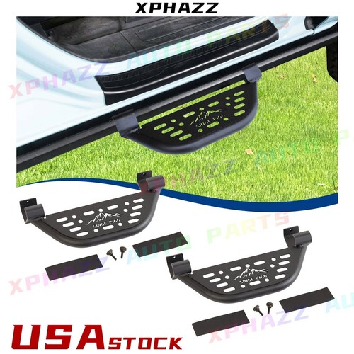 2PCS Side Steps For Ford Bronco 2021-2025 with OEM Rock Rail EZ-Step | eBay
