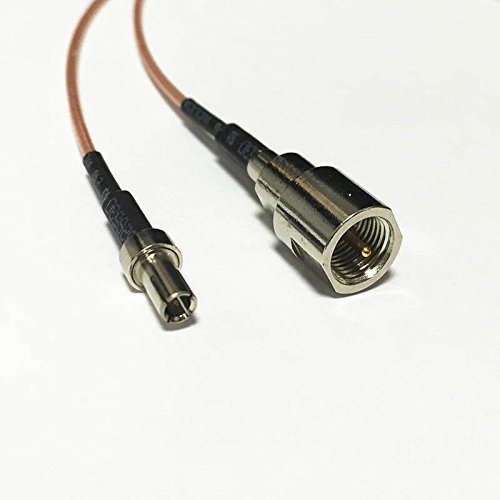 FME male plug to TS9 male straight RF pigtail cable RG178 15cm 6" NEW Good Qual | eBay