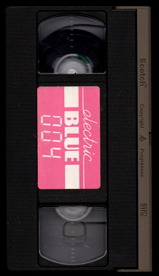 vintage rare vhs pre cert video electric blue 004 pre cert uncut | eBay
