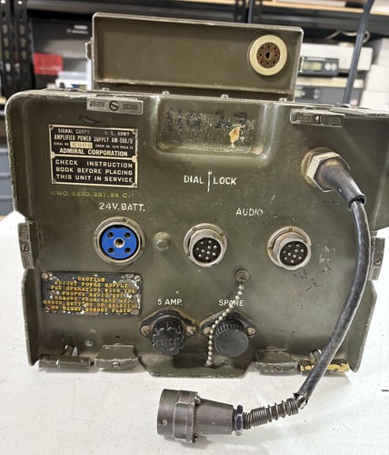 PRC-8, PRC-9, PRC-10 Military Radio Vehicle Power Supply AM-598/U | eBay