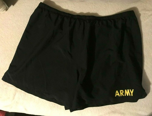 Army Physical Fitness Uniform PFU Size XXXL - Black Trunks Shorts - 42 ...