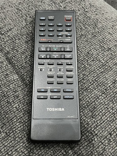 TOSHIBA VC-441T Remote Control VCR Vintage Brand New | eBay