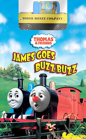 Thomas Friends - James Goes Buzz Buzz (DVD, 2009, With Toy Train) for ...
